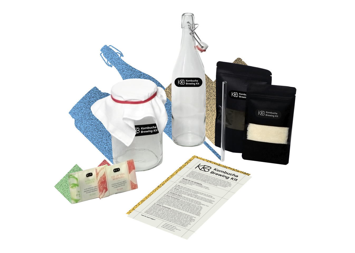 Kombucha Brewing Kit – alles, was du brauchst, um Kombucha zu Hause zu ...